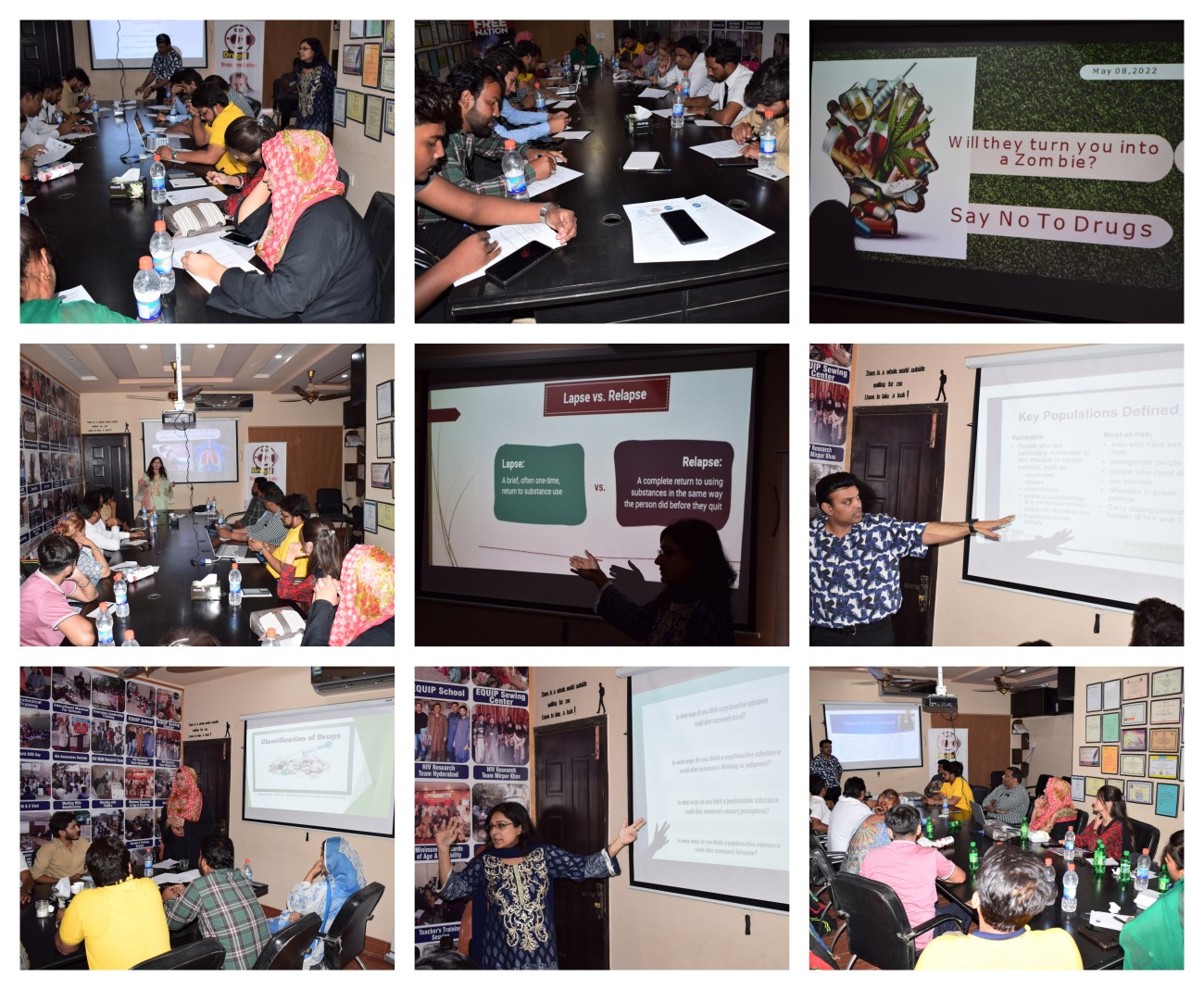 “Training of Trainers (TOT) workshop regarding Substance Abuse ...